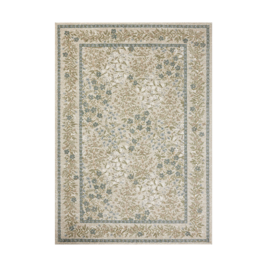 Rifle Paper Co. x Loloi Laurel Wildwood Garden Cream Rug – Rug and Weave
